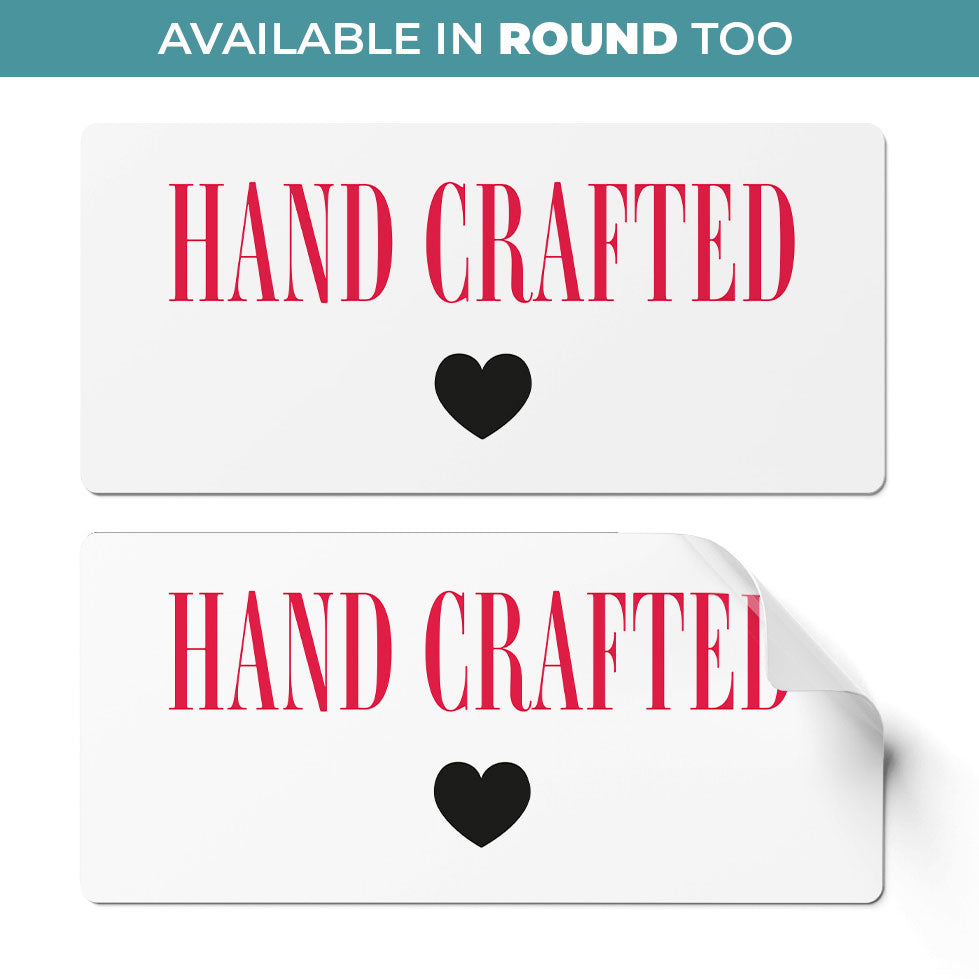 24 x Hand Crafted Stickers - Simple Colour – Craft HQ